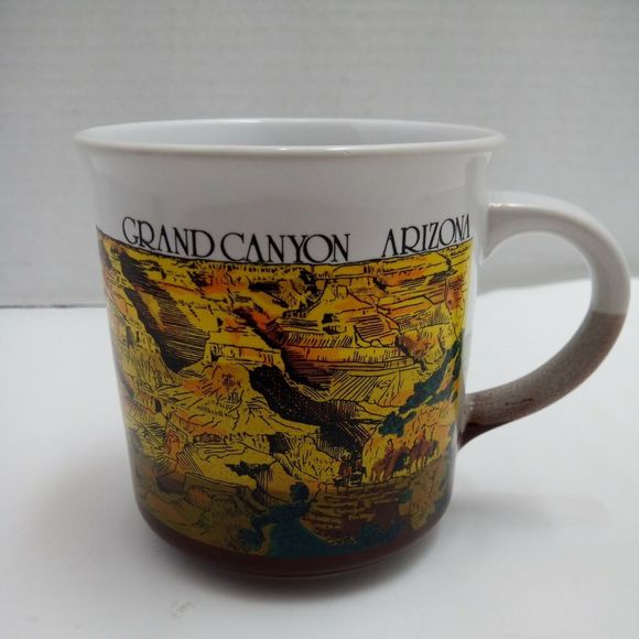Dining | Vintage Grand Canyon Arizona Coffee Tea Mug Coffee Mug | Poshmark